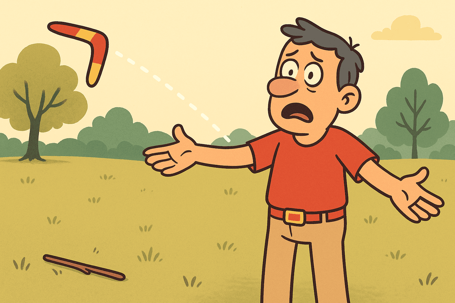 Boomerang Malfunction